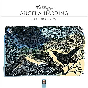 Angela Harding Wall Calendar 2024 (Art Calendar)