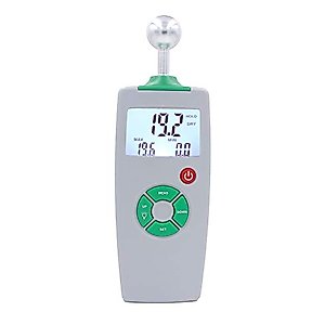 Pinless Wood Moisture Meter, CD-200 Digital Moisture Detector Moisture Tester Water Leak Detector, Backlit LCD Display With Ball Probe Measuring Wood Building Mater Firewood Walls Paper Floor