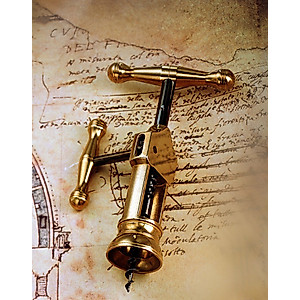 King Corkscrew Solid Brass