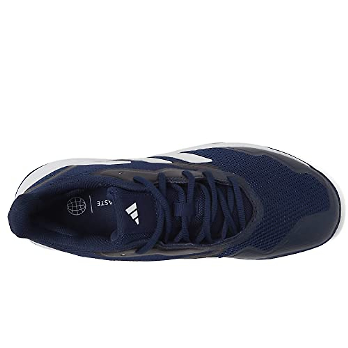 adidas Men's Courtjam Control Tennis Shoe, Team Navy Blue/White/White, 9