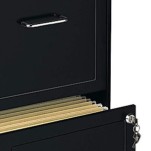 Lorell File Cabinet, Black -