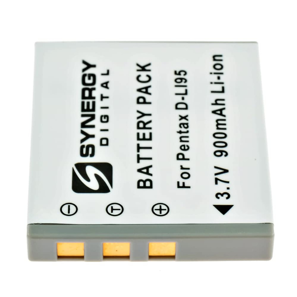 SDDLI95 Rechargeable Lithium-Ion Battery - Ultra High Capacity (900mAh 3.7V) Replacement For The Pentax D-LI95 Battery