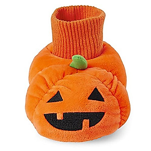 Gymboree,Slippers,Halloween Pumpkin,11-12