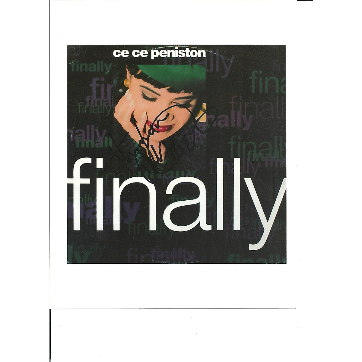 8X10" Finally Photo (SIGNED AUTOGRAPH WITH COA)-12"