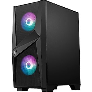 MSI Codex R Gaming Desktop 2021 Premium Computer, Intel Core i7-10700 2.9GHz, NVIDIA GeForce RTX 3060, WiFi, Bluetooth, USB-C, HDMI, RJ-45, Windows 10, VAATE HDMI Cable (16GB RAM/1TB SSD + 1TB HDD)