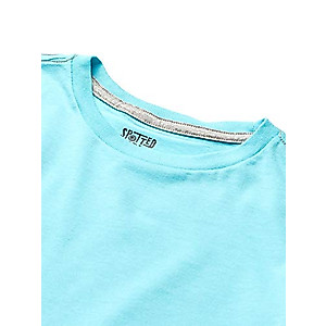 Amazon Essentials Boys' Long-Sleeve T-Shirts, Pack of 5, Monsters/Multicolor/Stripe, Medium