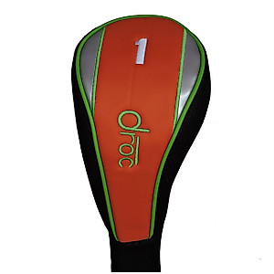 Droc - Dimond Golf Driver Right Hand (10.5 Degrees. 100% Titanium, 100% Graphite Shaft) Age 10 - Adult Orange and Black