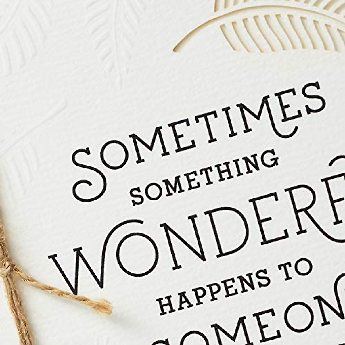 Hallmark Congratulations & Graduation Card | Fern Pattern Design