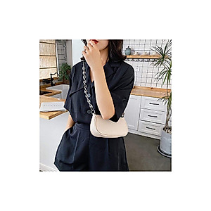 Small Pu Shoulder Bag, Crocodile Pattern Handbag Zipper, Retro Women