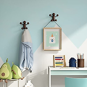 Umbra Woody Wall Hook Black/Walnut