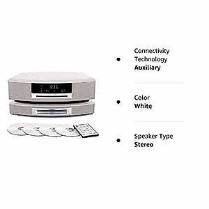 Bose® Wave® Music System with Multi-CD Changer -- Platinum White