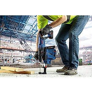 BOSCH GBH18V-26DK15 18V EC Brushless SDS-plus® Bulldog™ 1 In. Rotary Hammer Kit with (1) CORE18V® 4 Ah Advanced Power Battery