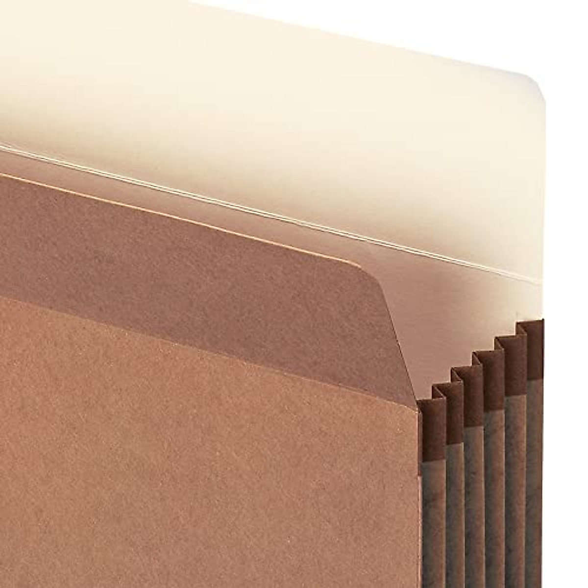 Smead® "Workhorse" Expanding File Pockets, 5 1/4" Expansion, 9 1/2" x 11 3/4", 30% Recycled, Redrope, Pack Of 10