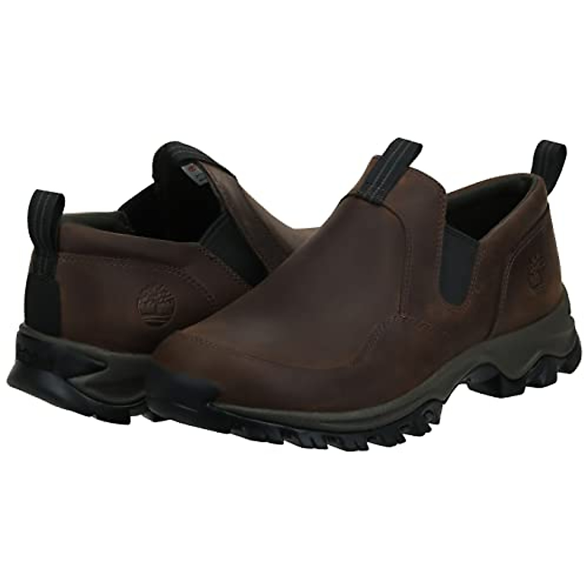Timberland Men's Mt. Maddsen Slip On Hiking Shoe, Dark Brown, 11 Medium US