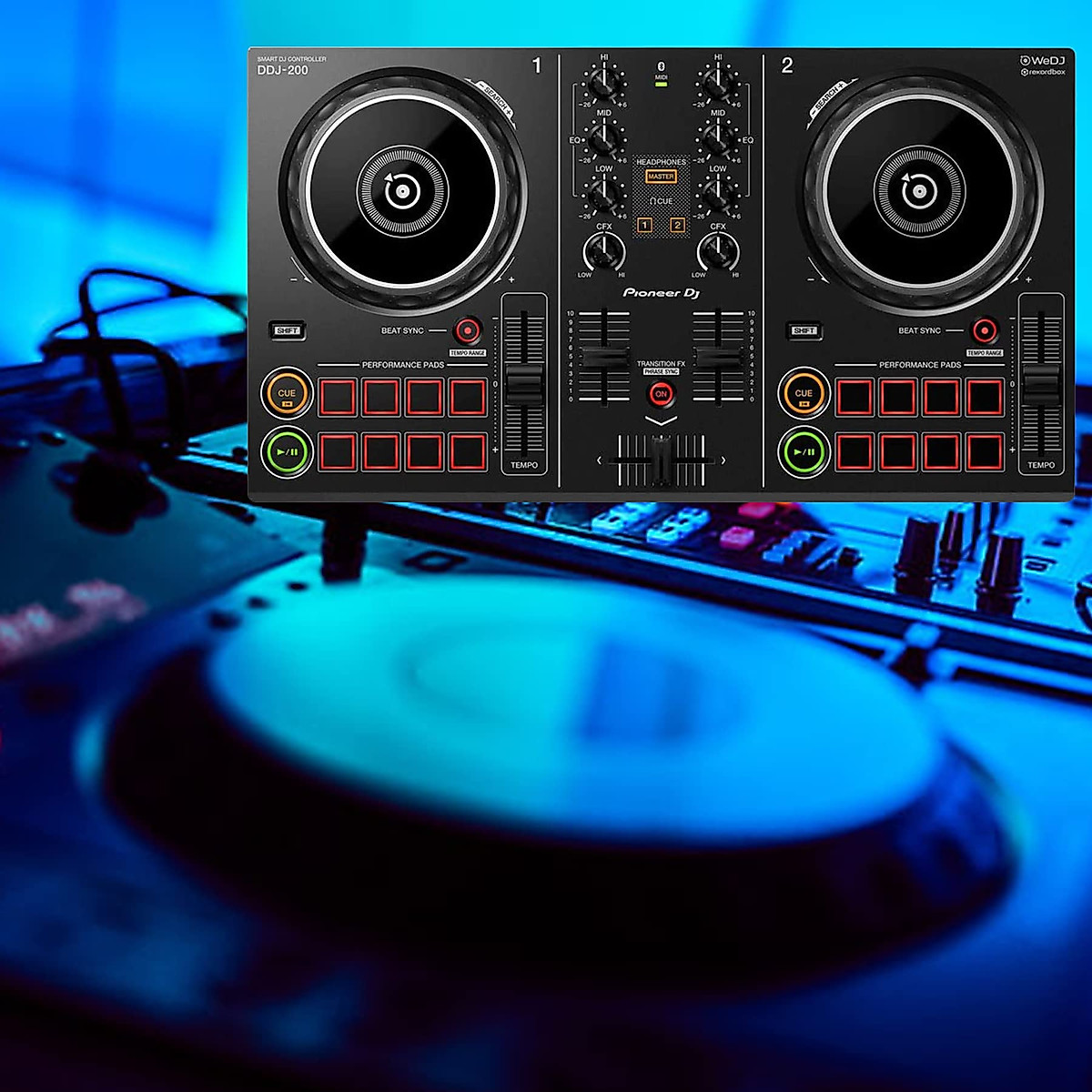 khanka Hard Travel Case Replacement for Pioneer PRO DJ (DDJ-200) Pioneer Smart DJ Controller