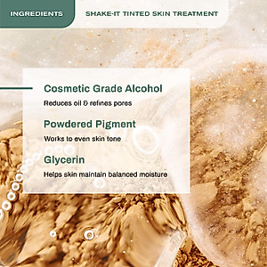 Erno Laszlo Shake-It Tinted Skin Treatment, Light Face Tint for Fair Complexions, Beautiful Skin Tone, Controls Oil, Natural Matte Finish (3 Fl Oz)