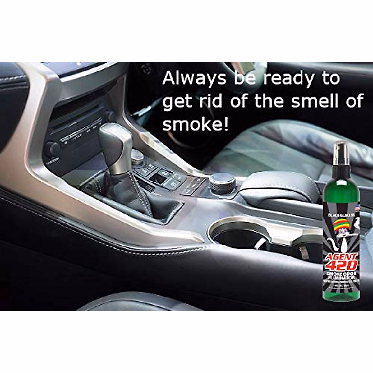 Agent 420-4 oz Smoke Odor Destroying Spray for Eliminating Smoke, Cigarette or Most Unwanted Odors in Your House, Car or Apartment, Freshen Up The Place