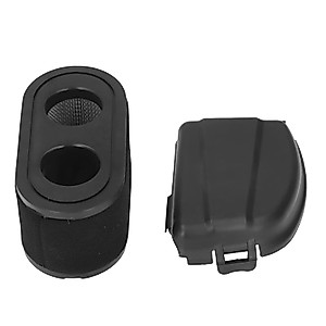 Lawn Mower Air Cleaner,Air Cleaner with Cover Kit 594106 Plastics Black Wearproof Replacement fit for Lawn Mower Engine