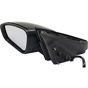 Kool Vue Driver Side Power Heated Mirror for Chrysler 200 2015-2017 Without Signal Light, Blind Spot Monitor, Memory, Puddle Lamp & Auto-Dimming Paintable