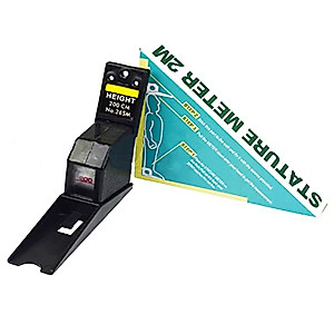Kangkang@ 2m stadiometer Wall Mounted Growth Stature Meter Measure Home Use Adult Children Roll Ruler Height Measuring Measurement Tape