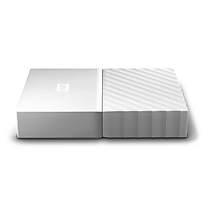 WD 2TB White My Passport Portable External Hard Drive - USB 3.0 - WDBYFT0020BWT-WESN