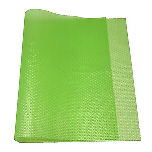 Artviva Refrigerator Mats Fridge Shelf Liner 8 Pcs, Water/Oil Proof Placemates Washable Refrigerator Liners for Drawer Cabinet Table (Green)