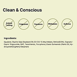 COSRX Retinol 0.5 Oil, Anti-aging Serum with 0.5% Retinoid Treatment for Face, Reduce Wrinkles, Fine Lines, and Signs of Aging, Gentle Skin Care for Day & Night, Not Tested on Animals, Korean Skincare