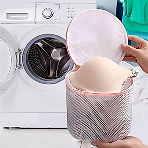 (2 Pcs) Laundry Bag Mesh Bra Washing Bag for Bras Intimates Lingerie and Delicates for Sorting and Washing Clothes