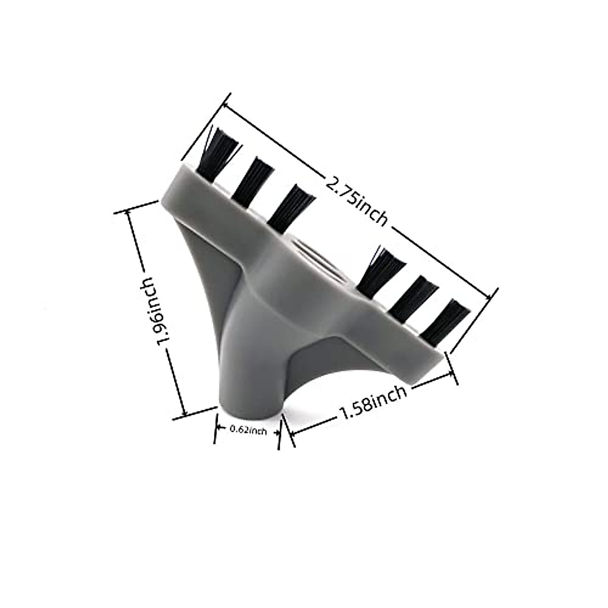 Sionlan 6 Pack for Bissell SteamShot Hard Surface steam Cleaner 39N7A 39N7V 39N7H 2994B Replacement Parts (3 Hard Brushes + 1 Wall Crevice Brush + 2 Multi-Surface Tools)…