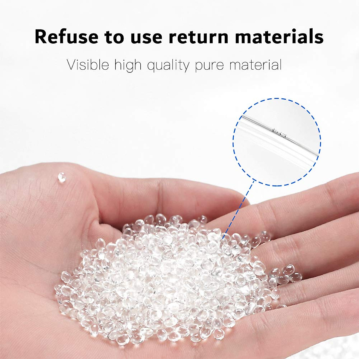 Quickun Pneumatic Tubing 1/8" Tube OD PU Polyurethane Tube Air Hose Line for Air Compressor Fitting or Fluid Transfer (Black 32.8ft)