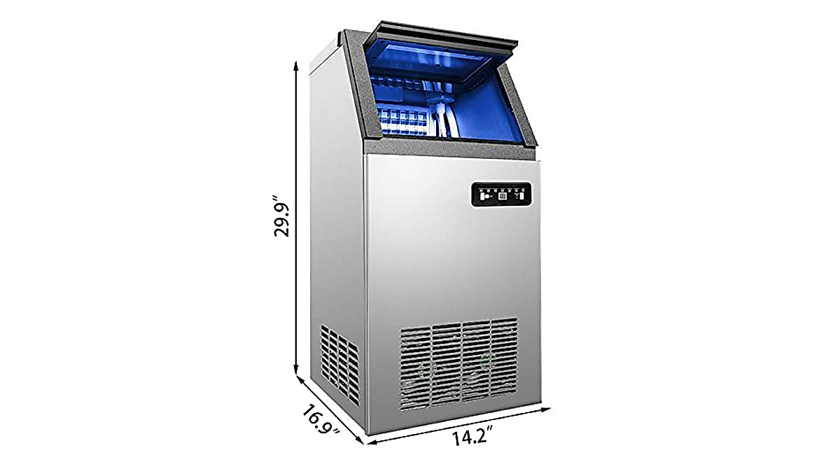 Electric Ice Cube Maker - Fast, Reliable Cold Ice for Restaurants & Home