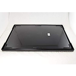 Japanese Black Plastic Humidity/Drip Tray for Bonsai Tree and Indoor Plant - 18"x 13.5"x 0.75"
