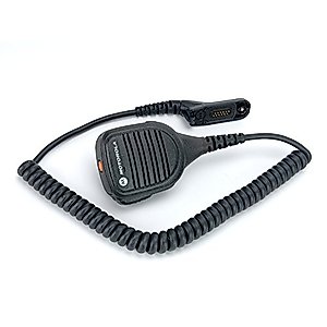 Motorola PMMN4062A Remote Speaker Microphone with Impres Audio (Black)