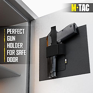 M-Tac Gun Holster for Concealed Carry - CCW Pistol Holster - Concealed Carry Holster for Men and Women with a Fix (Black)