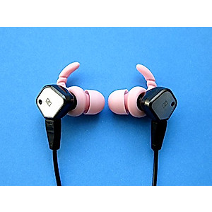 6pcs (PK-NSTB) Left and Right Side Stabilizers Fins Wing Adapters Eartips Compatible with in Ear Earphones with 4mm to 6mm Nozzle Attachment