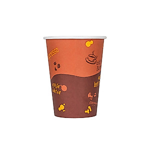 Karat C-K512 12 oz Paper Hot Cup, Stock Print (Case of 1000)