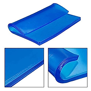 LisylineAuto Gel Seat Cushion Seat Gel Pad Pressure Reducing Shock Absorption Mats Reduce Fatigue Comfortable Soft Pad Cushion For Motorcycle Car Office Chair Wheelchair (25 x 25 x 1cm)