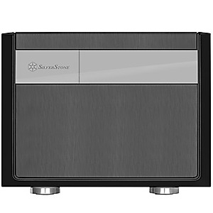 Silverstone Tek Micro-ATX, Mini-DTX, Mini-ITX Small Form Factor Computer Case, Compatible with ATX PSU Cases SG11B