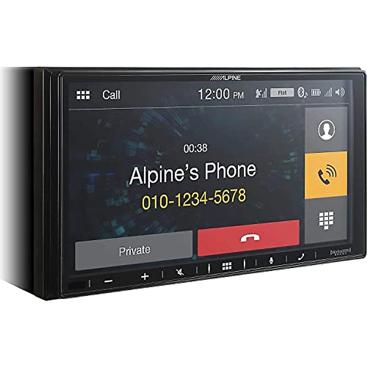 Alpine iLX-W650 7" Mechless Bluetooth Car Receiver Deck and Voxx HD Wide Angle Backup Camera Bundle. Android and iPhone Integration for Android Audio, Apple Car Play, and Streaming Music Apps
