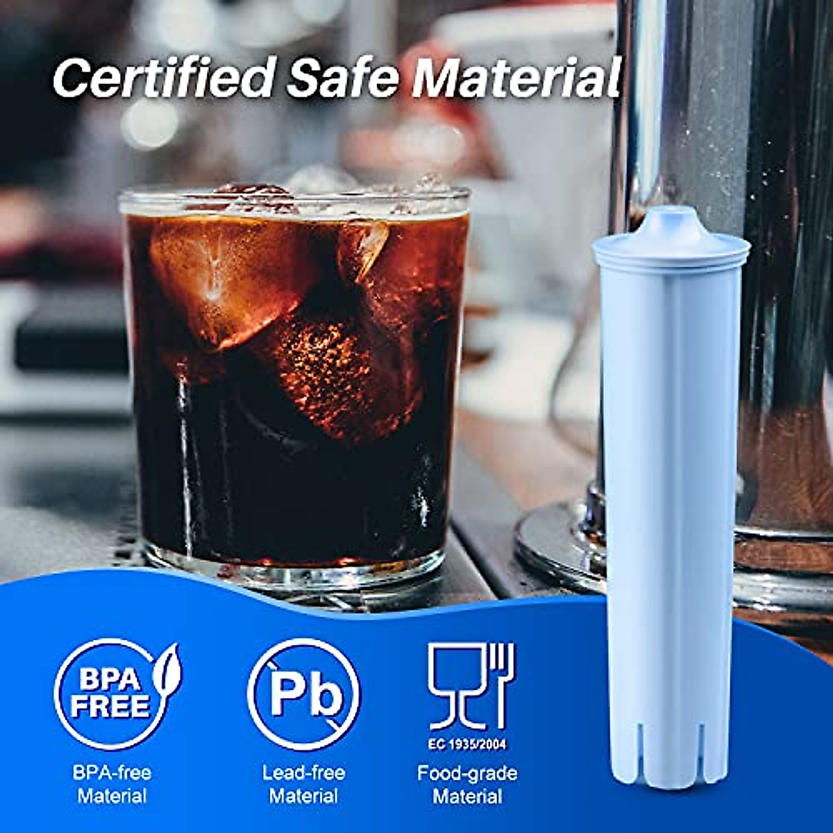 ICEPURE Jura Clearyl Blue, Compatible Coffee Machines Water Filter Cartridge - Replaces Jura Blue Filters, pack of 3