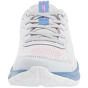 Under Armour Girls Pre School Bandit 7 Running Shoe, Halo Gray (101)/White, 1