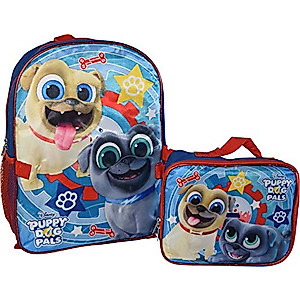 Puppy Dog Pals 16" Backpack W/ Detachable Lunch Box