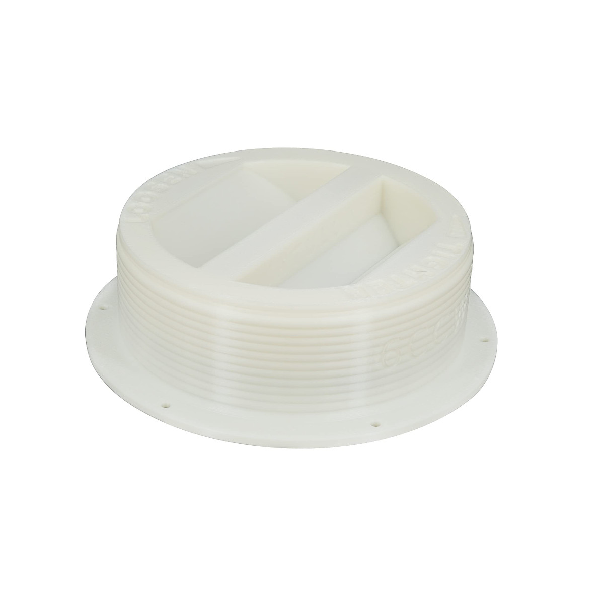 Intulon 6-inch Tube Portable AC Air Conditioner Exhaust Counter-Clockwise Thread Flange Wall Mount and Plug Bundle - 6CCWMOUNT and 6CCWPLUG (HVAC Cooling)