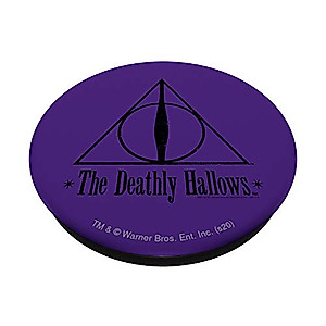 Harry Potter The Deathly Hallows Logo PopSockets Swappable PopGrip