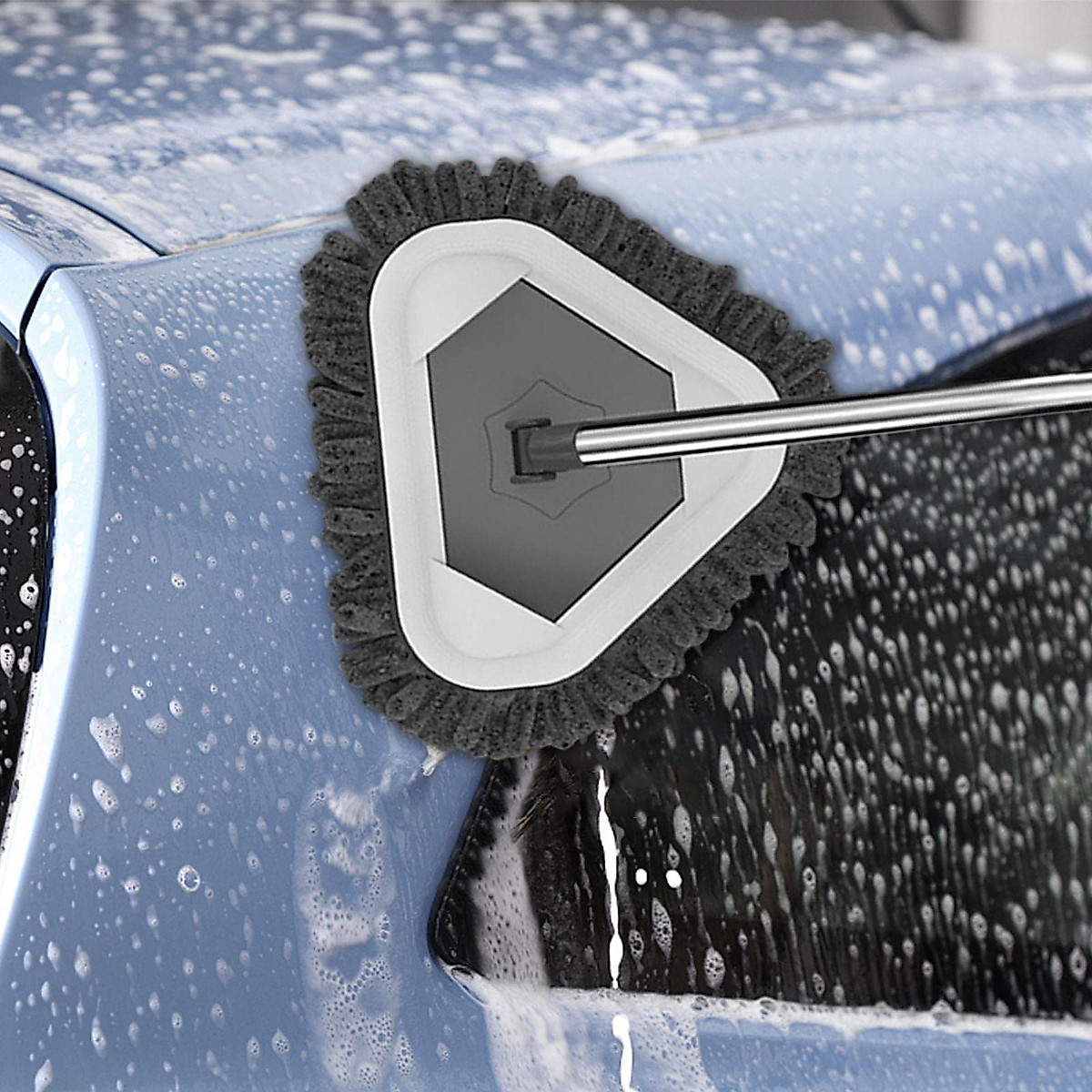 Residential Microfiber Chenille Mop | Microfiber Mops for Floor Cleaning - Triangle Dust Mop, Wet or Dry Floor Cleaning, Washable Chenille Pad Shenyang