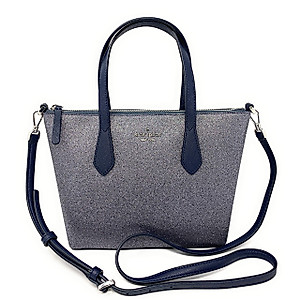 Kate Spade New York Glitter Joeley Small Satchel (Dusknavy)