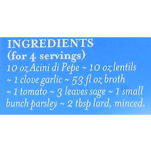 De Cecco Semolina Pasta, Acini Di Pepe No.78, 1 Pound