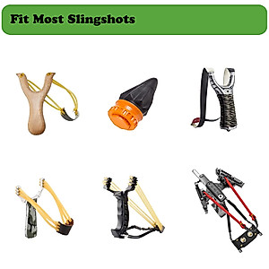 Timbocca 1/2 Inch Slingshot Ammo, 1000pcs Extra Large Magnetic Biodegradable Clay Sling Shot Ammo Ball 0.50" Caliber (12mm - 13mm) for Hunting and Target Practice