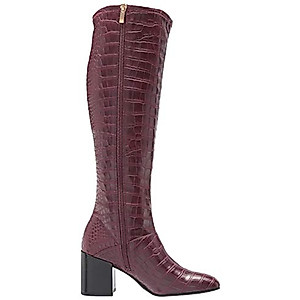 Franco Sarto Women's Tribute Knee High Boot, Mulberry, 8.5