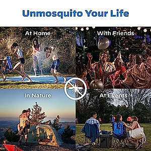 Thermacell Mosquito Repeller Patio Shield; Includes 12-Hour Refill; 15 Foot Zone of Protection; Highly Effective Mosquito Repellent for Patio; Bug Spray Alternative; Scent Free